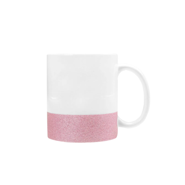 Caneca Porcelana Base Glitter - Ideia Gráfica e Brindes Caneca Porcelana Base Glitter - Ideia Gráfica e Brindes